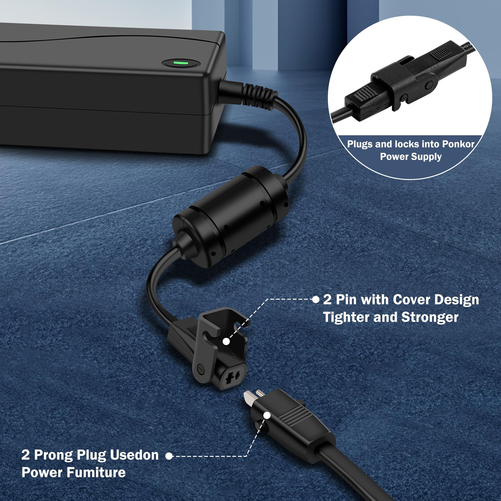 Battery Pack For Reclining Furniture Power , Sopito Universal 29V 2A ...