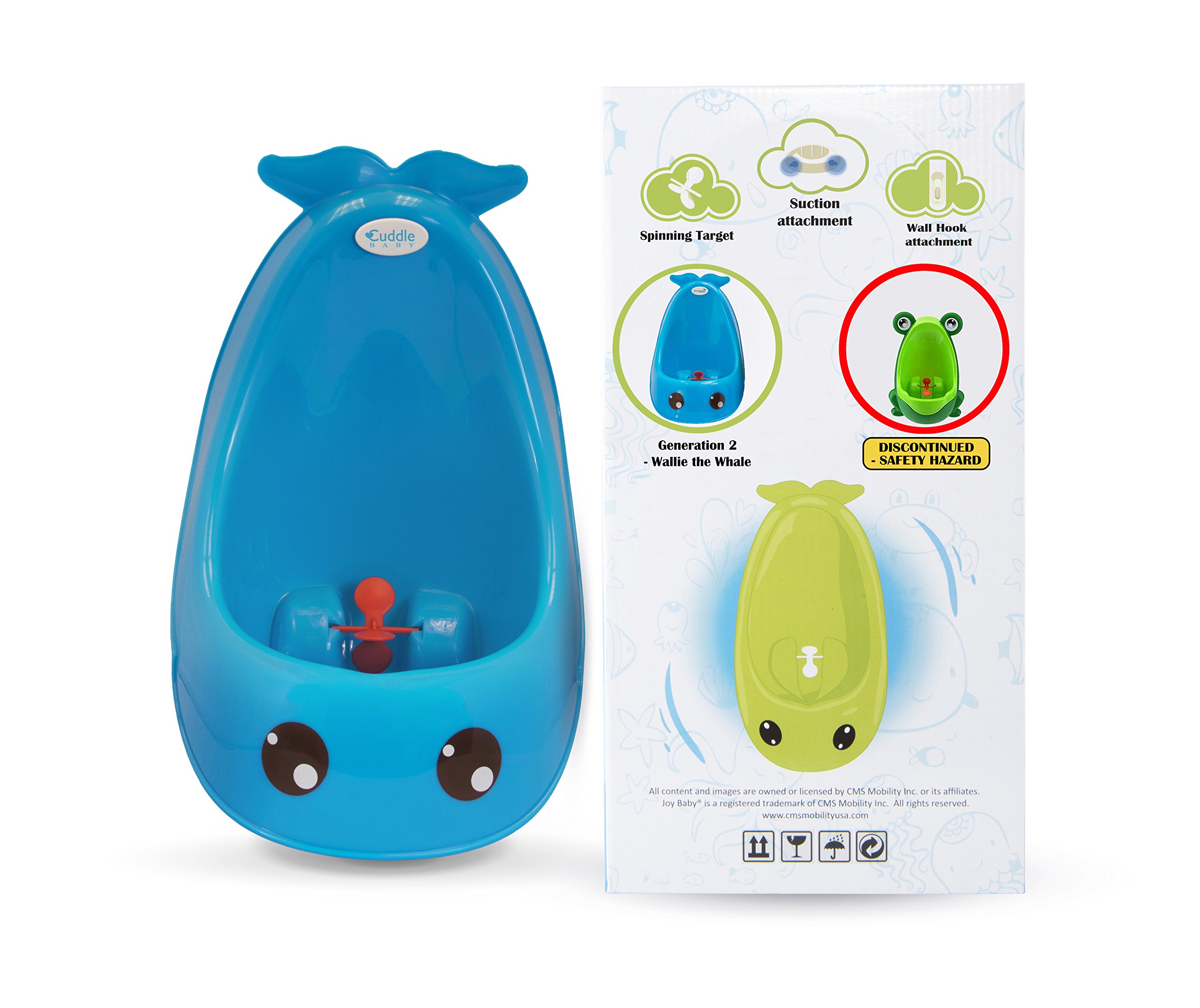 Buy Cuddle Baby Generation II Boy Urinal Potty Toilet Training with ...