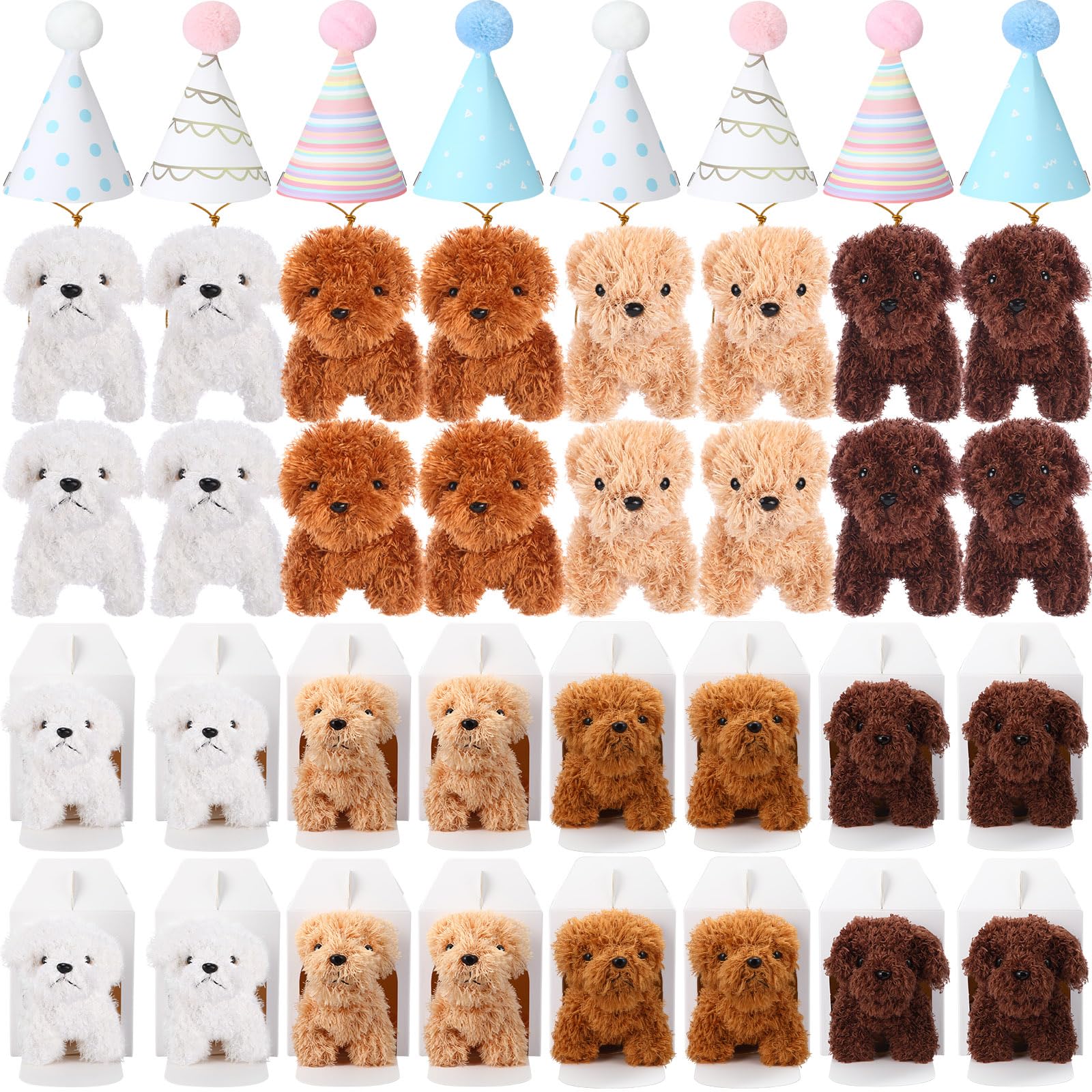 Snapklik.com : Motionchic 20 Pcs Mini Stuffed Animals Plush Toy Set ...