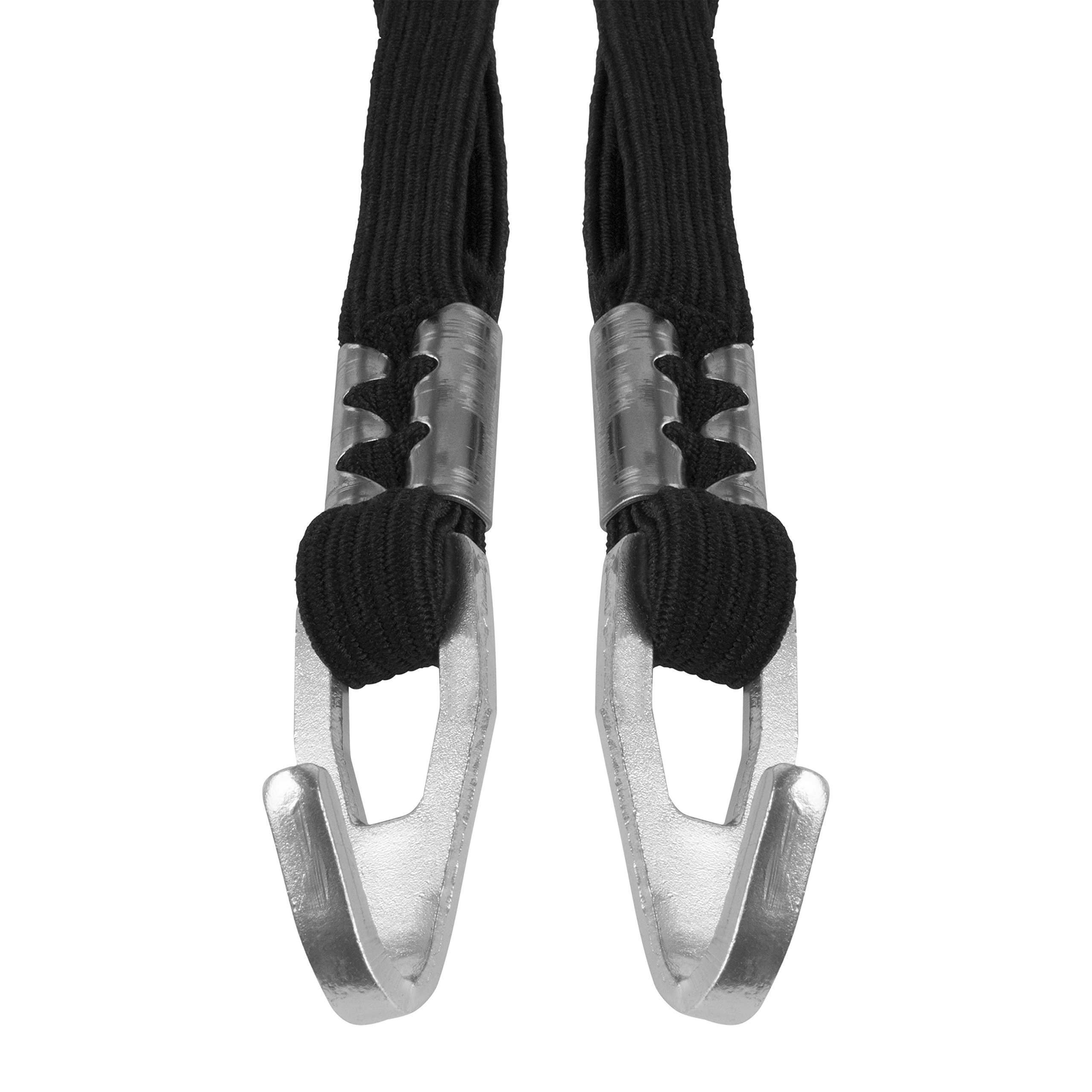 Snapklik.com : BV Bike Black Double Elastic Strap