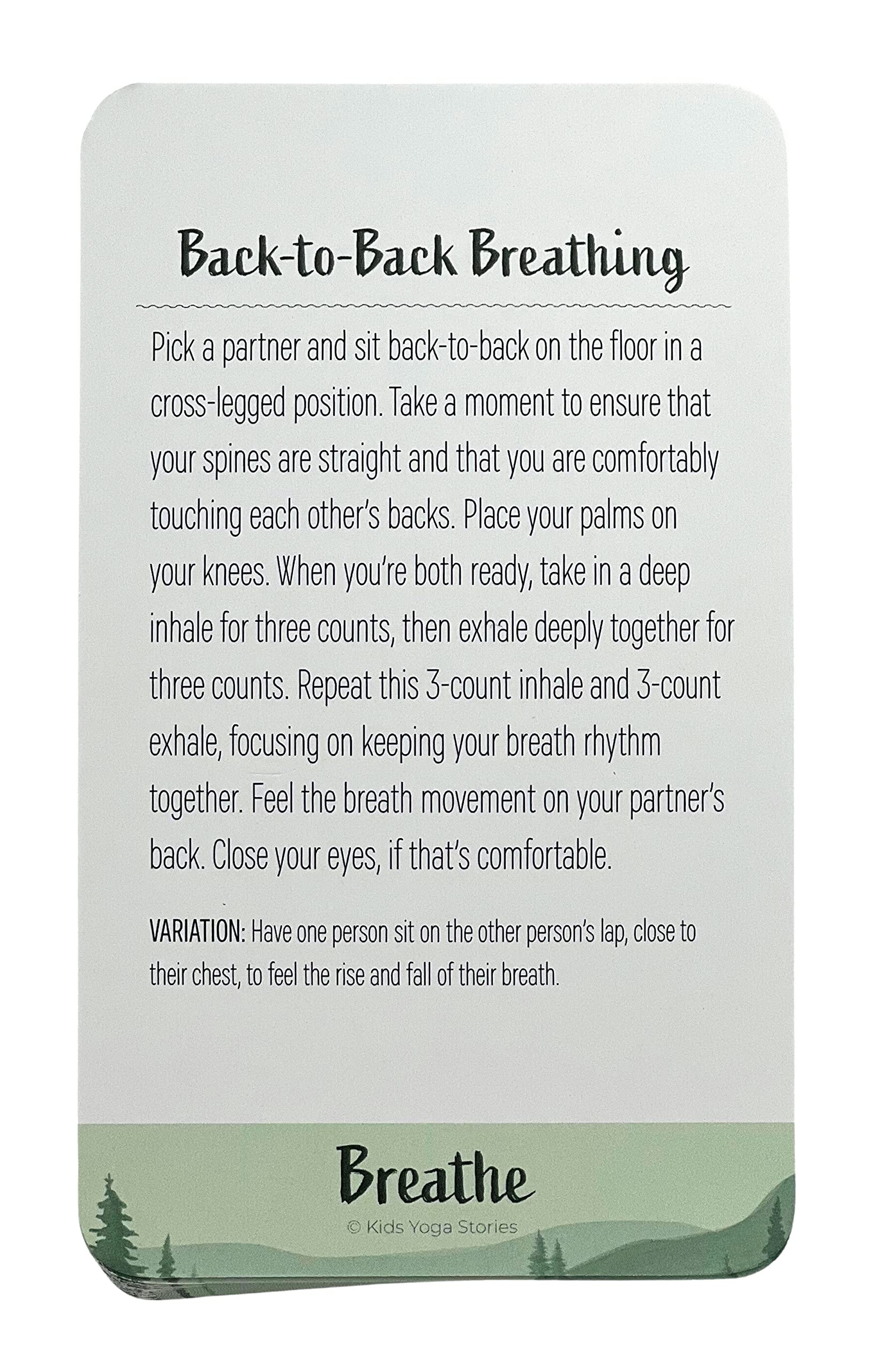 Snapklik.com : Breathing Exercise Cards For Kids - For Classroom, Calm ...