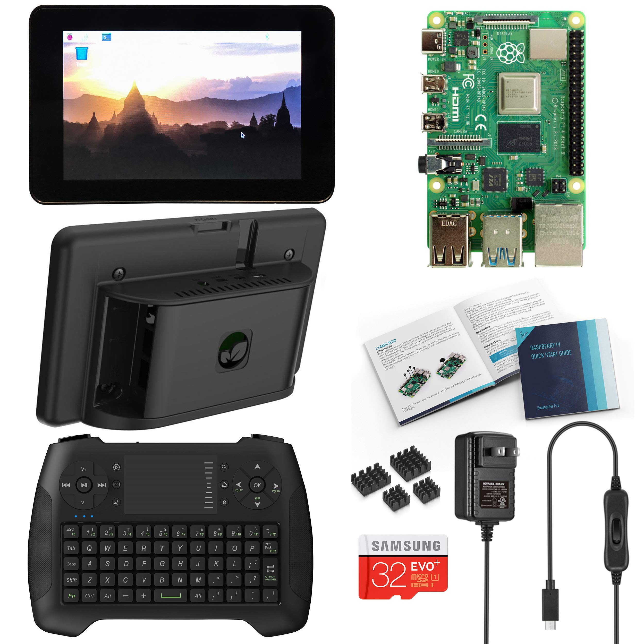 Buy Vilros Raspberry Pi 4 8GB Desktop kit with Official 7 Inch ...