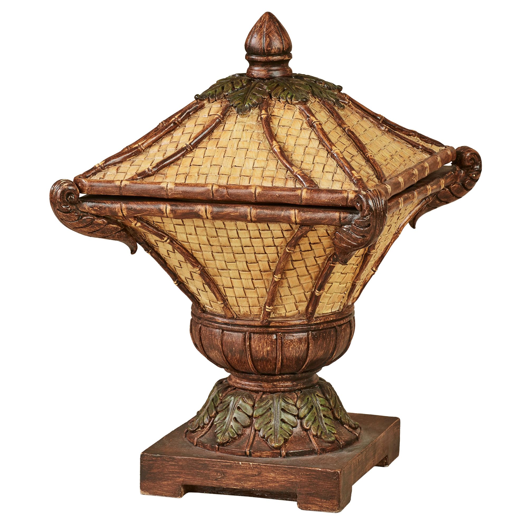 Amazon.com: Touch of Class Bamboo Exotics Basketweave Look Decorative ...