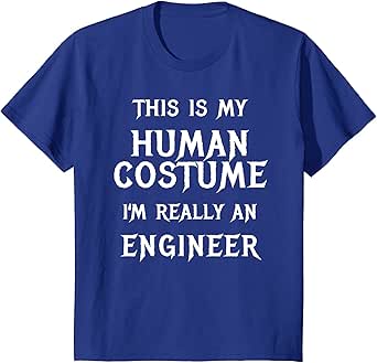 Amazon.com: Engineer Halloween Costume Shirt Computer Science ...