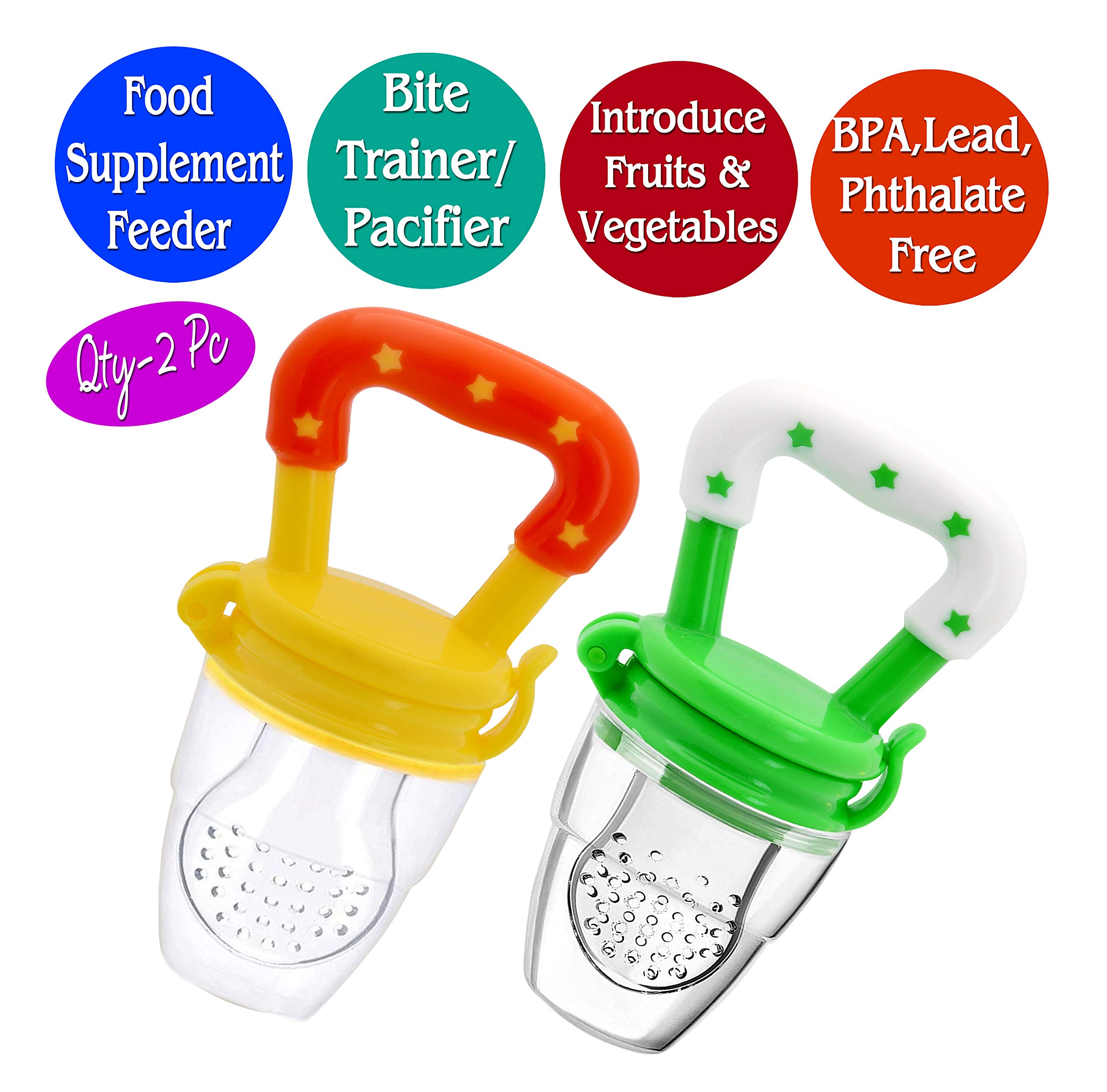 Buy THE LITTLE LOOKERS Infant Baby Squeezy Food Grade Silicone Bottle ...