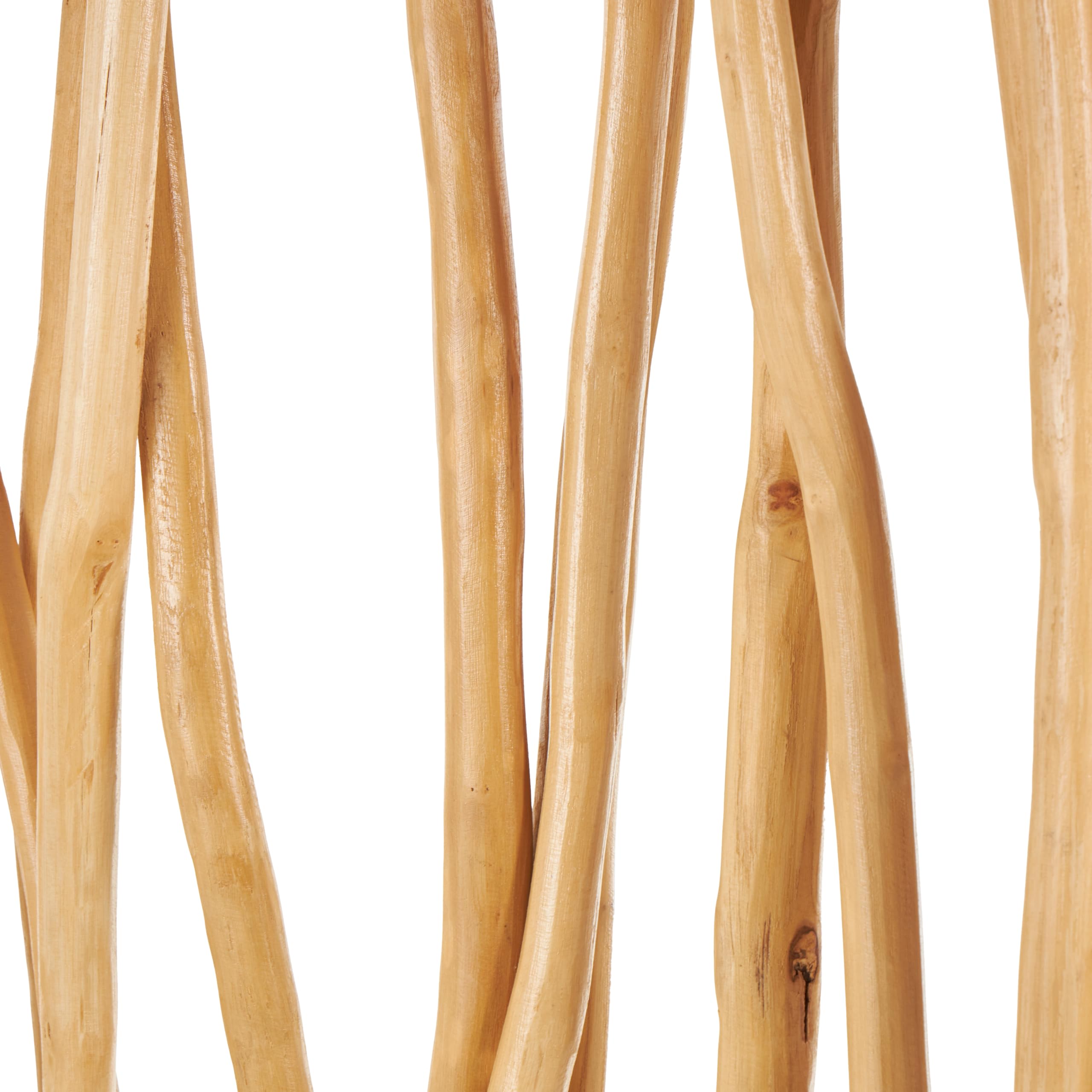 Deco 79 Teak Wood Tree Handmade Partition Room Divider Screen Single ...