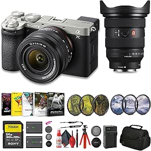 Amazon.com: Sony Alpha 7C II Mirrorless Full-Frame Interchangeable Lens Camera - Silver with 28 ...
