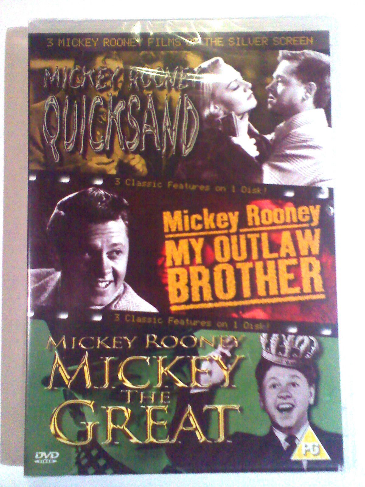 3 Classic Mickey Rooney Films Of The Silver Screen [DVD]: Amazon.co.uk ...