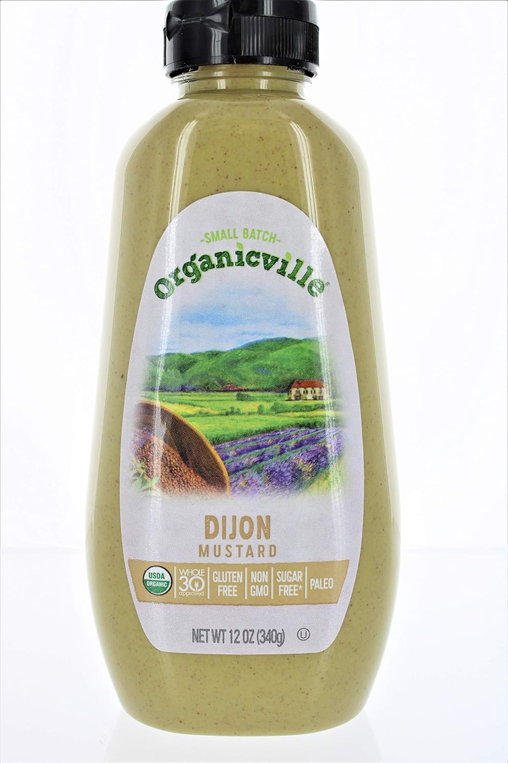 Amazon.com : Organicville Organic Dijon Mustard - 12 oz : Grocery ...