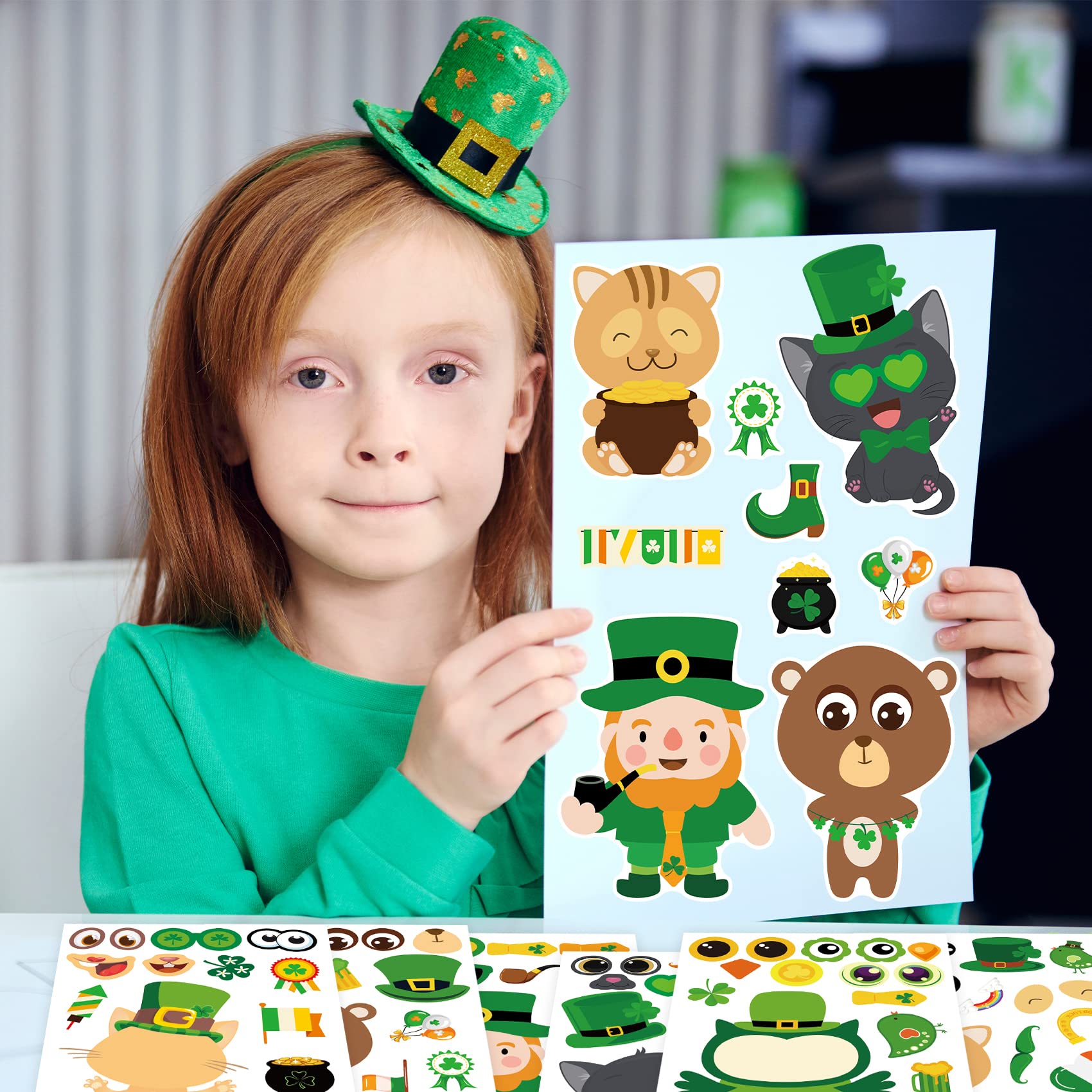 Snapklik.com : St. Patricks Day Stickers 30 Sheets St Patricks Day Make ...