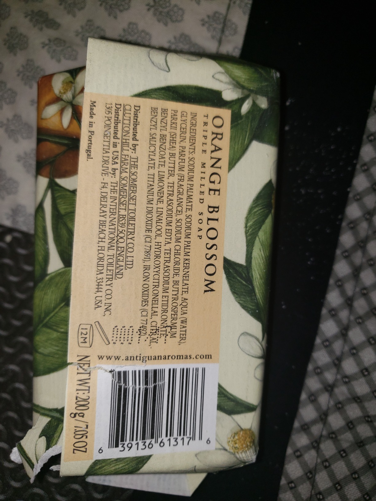 THE SOMERSET TOILETRY COMPANY LIMITED Orange Blossom Soap By Sommerset ...