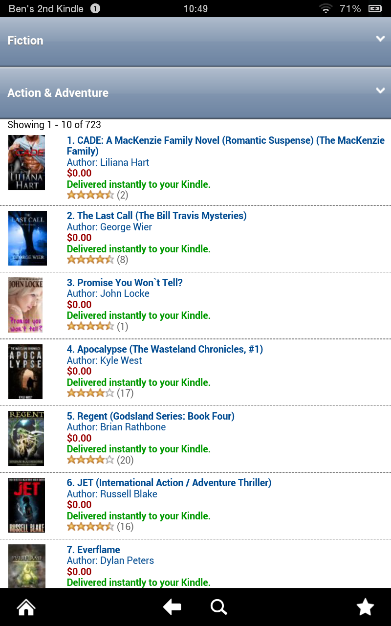 Free eBooks - App on Amazon Appstore