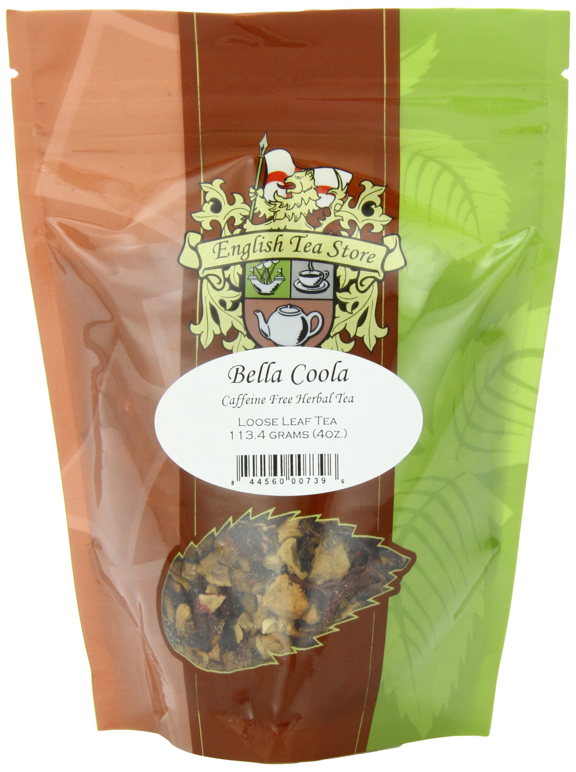 Amazon.com : English Tea Store Loose Leaf, Bella Coola Caffeine Free ...