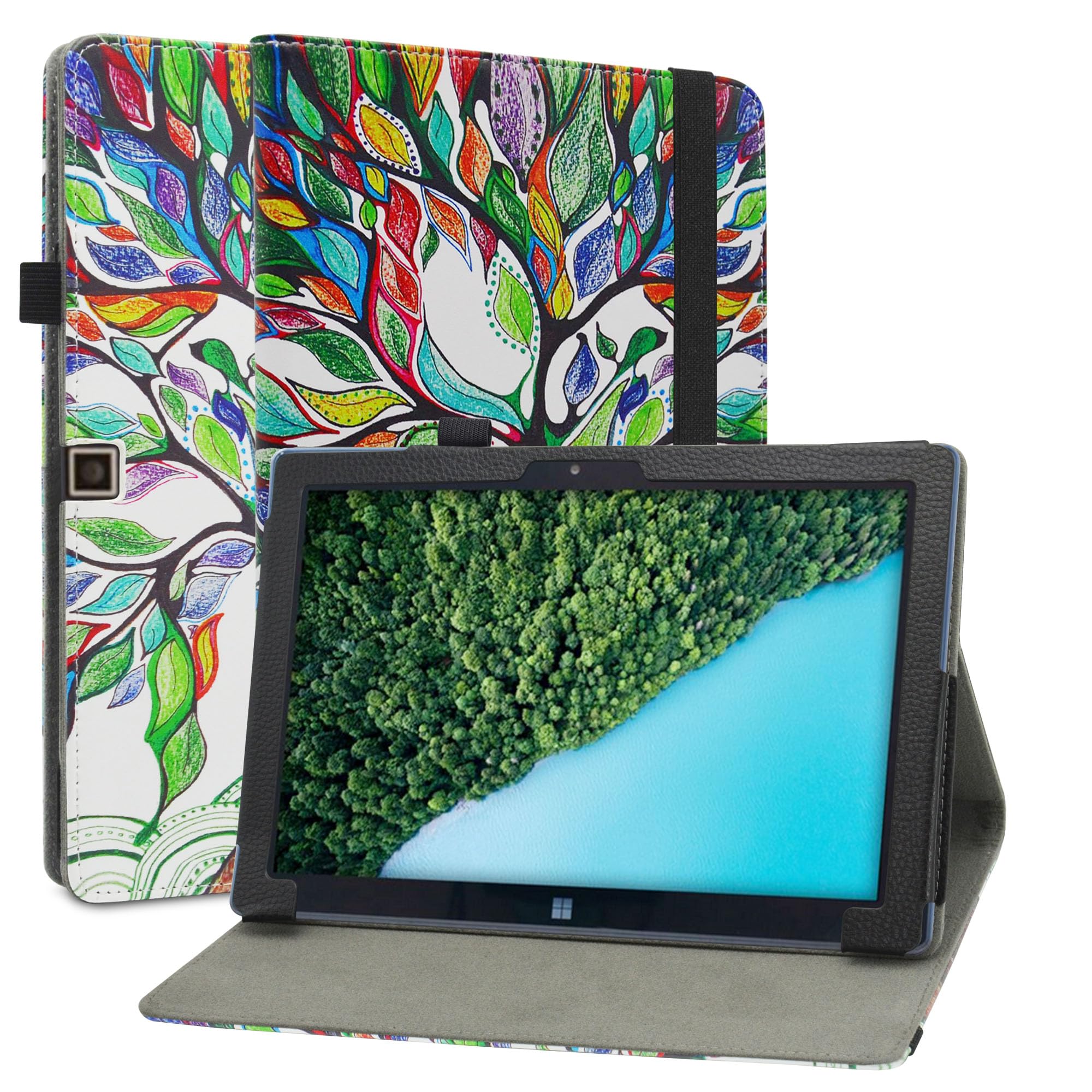 MAMA MOUTH Compatible with Fusion5 FWIN232 PRO N5 Case,Slim Folio ...