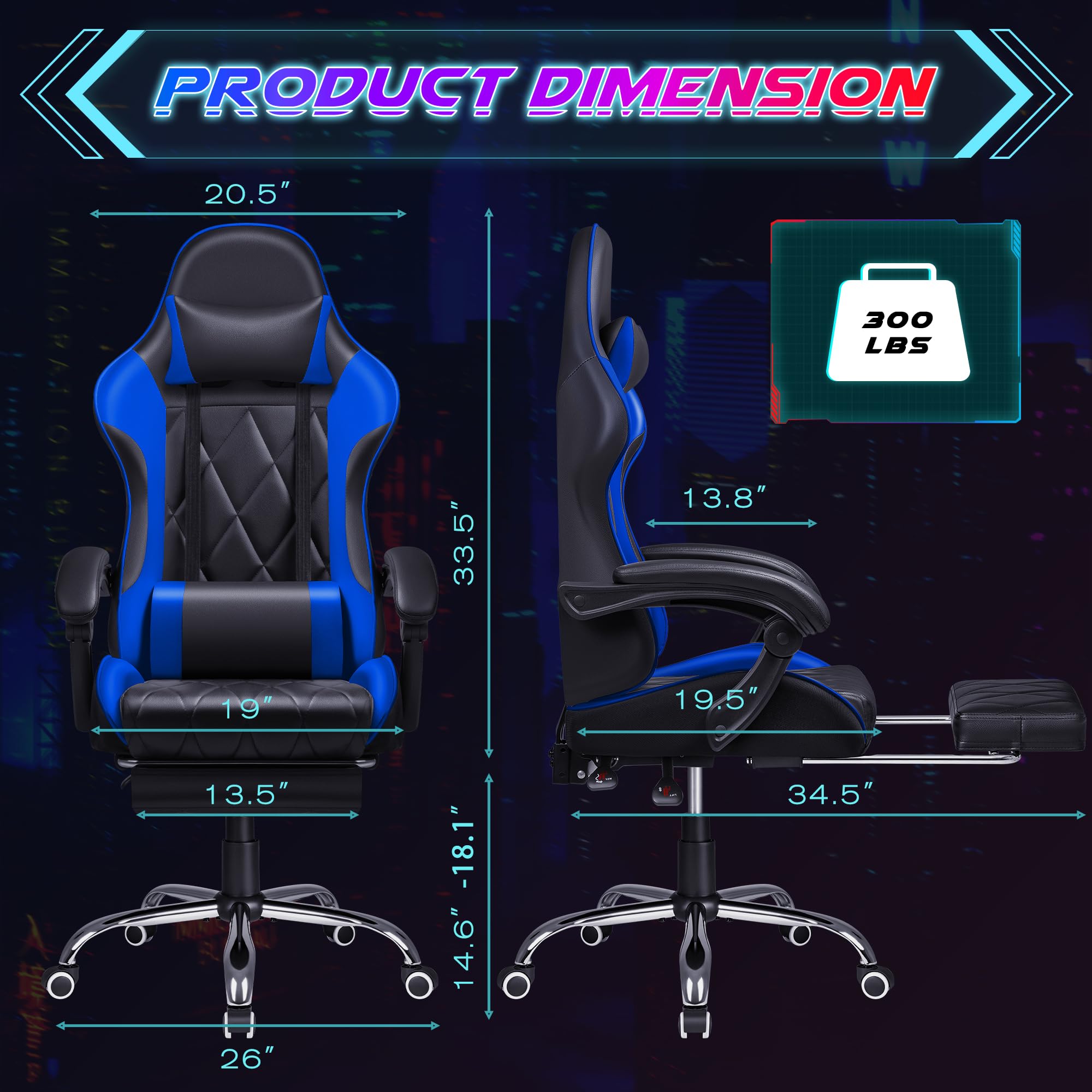 Snapklik.com : Shahoo Gaming Chair