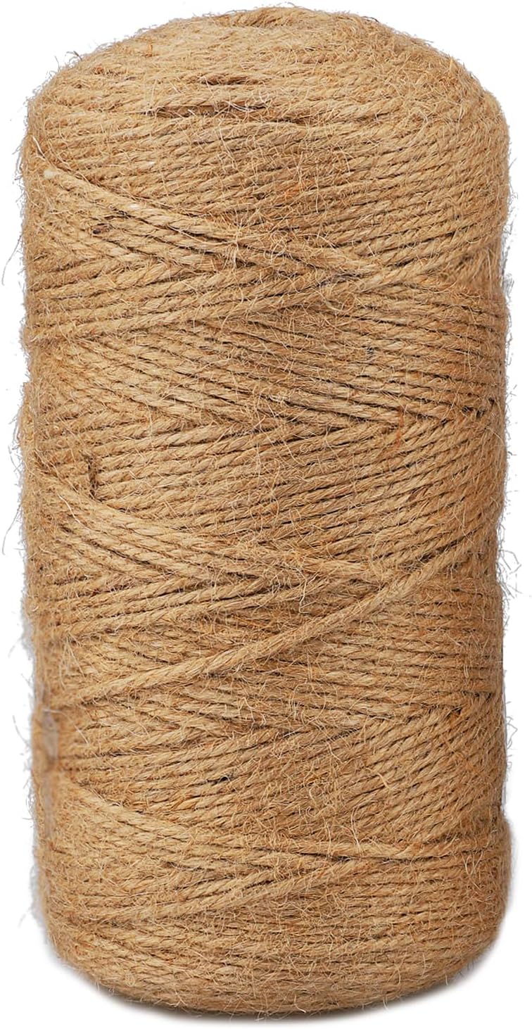 H&S 2X Juteband 183m Schnur - 2er Set Jute Garn - 3mm Starkes ...