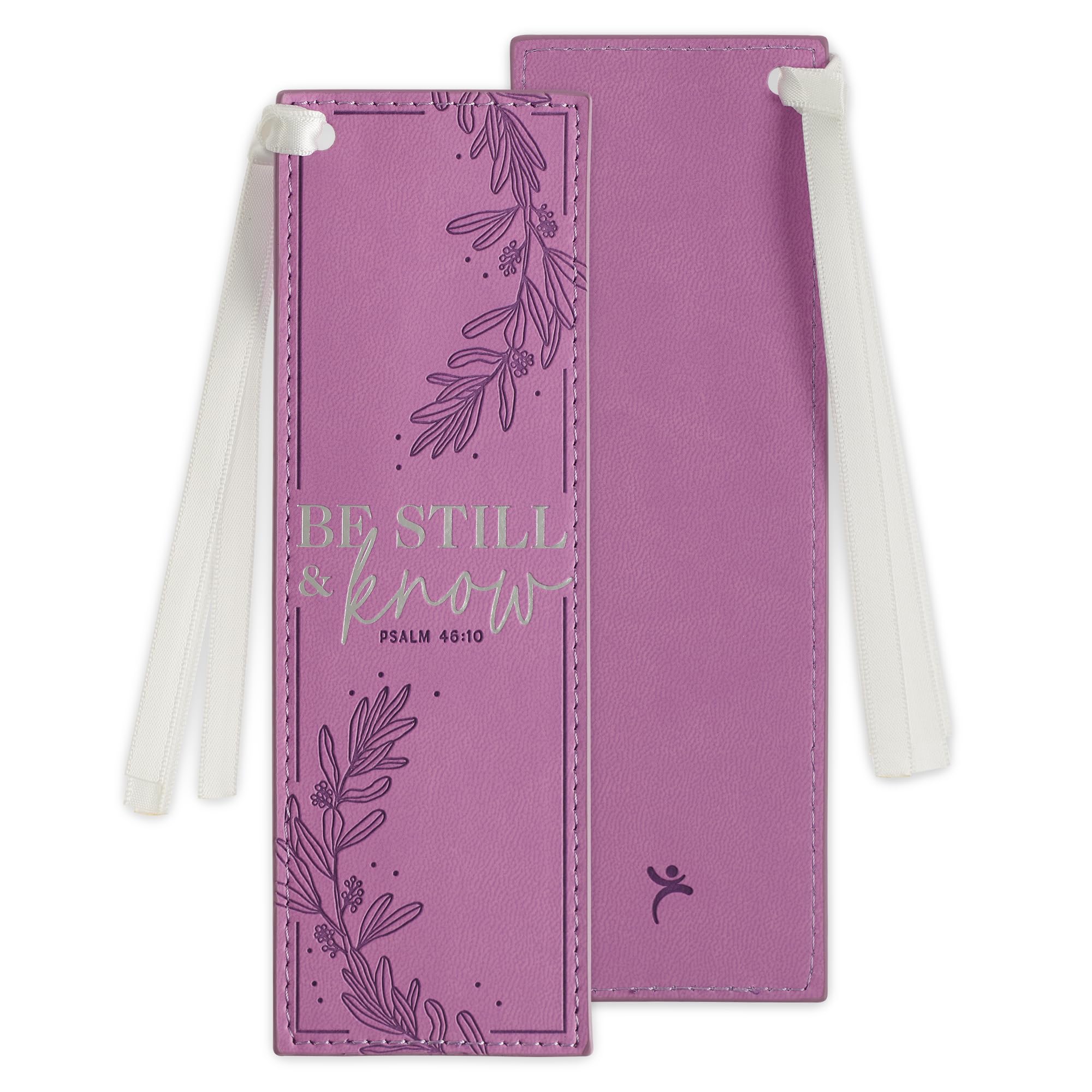 Amazon.com: Christian Art Gifts Purple Faux Leather Purple Floral ...