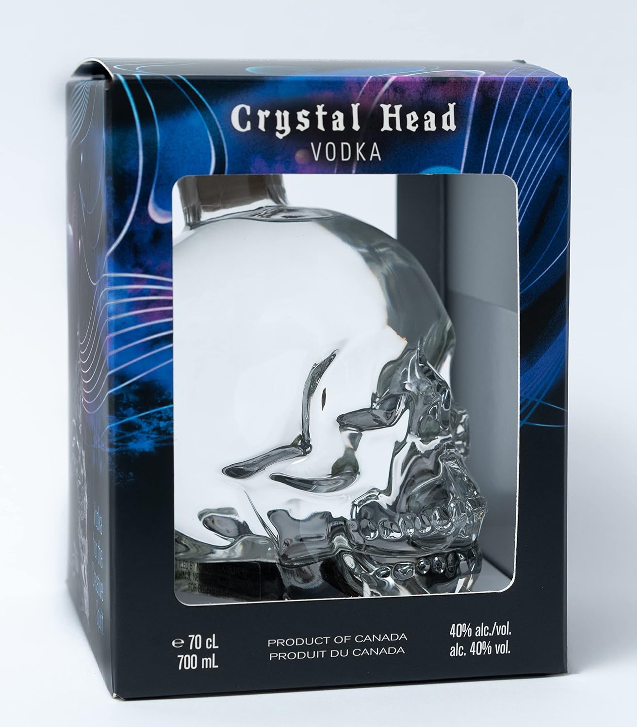 Crystal Head Vodka in Gift Box | 70cl | 40% ABV | Premium Clean Smooth ...
