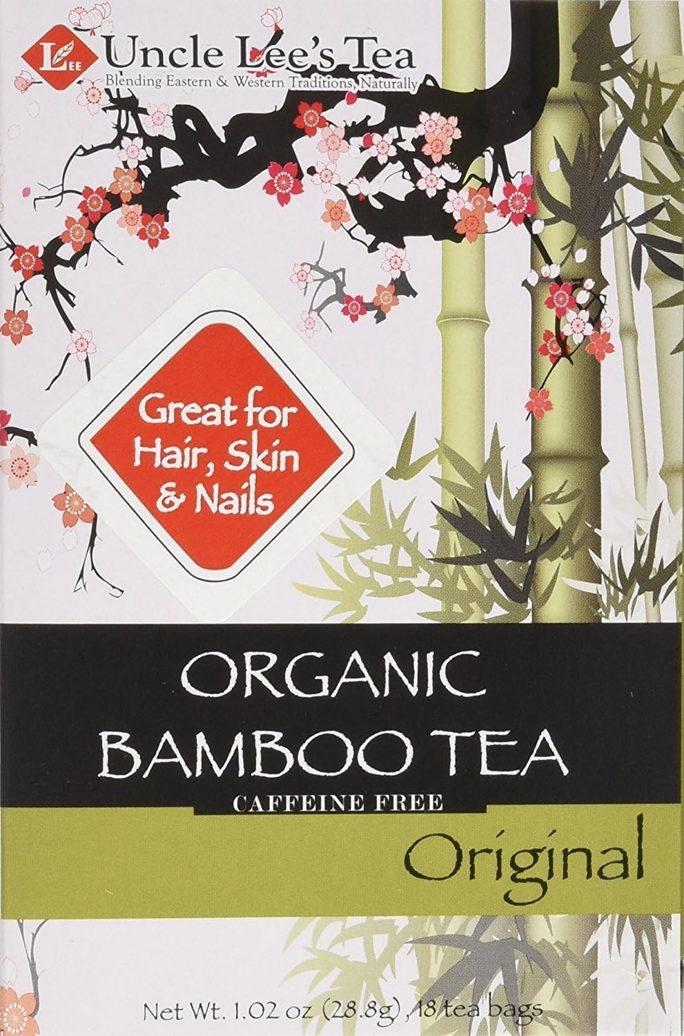 Amazon.com: Uncle Lee's Tea Organic Tea - Bamboo Original - 18 Bags ...