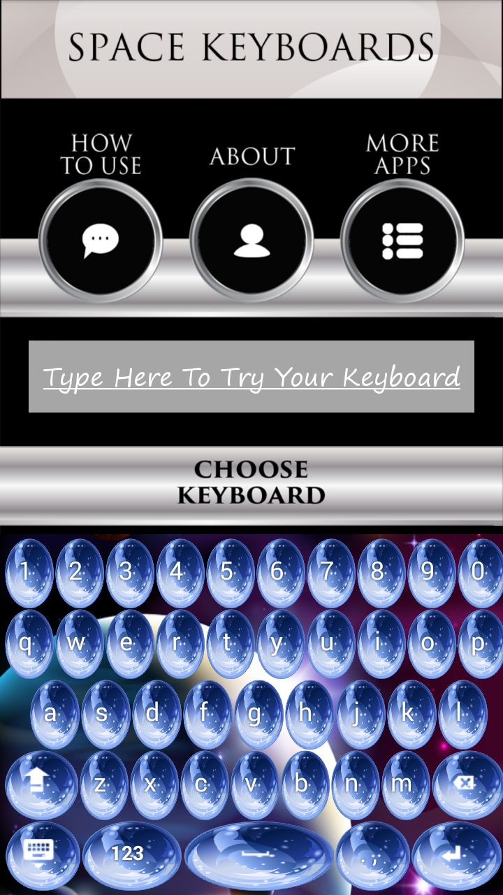Space Keyboards - App on Amazon Appstore
