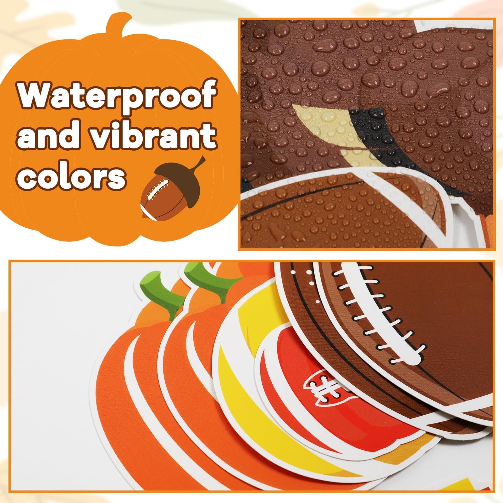 Snapklik.com : Fall Football Bulletin Board Decorations Kick Off Into ...