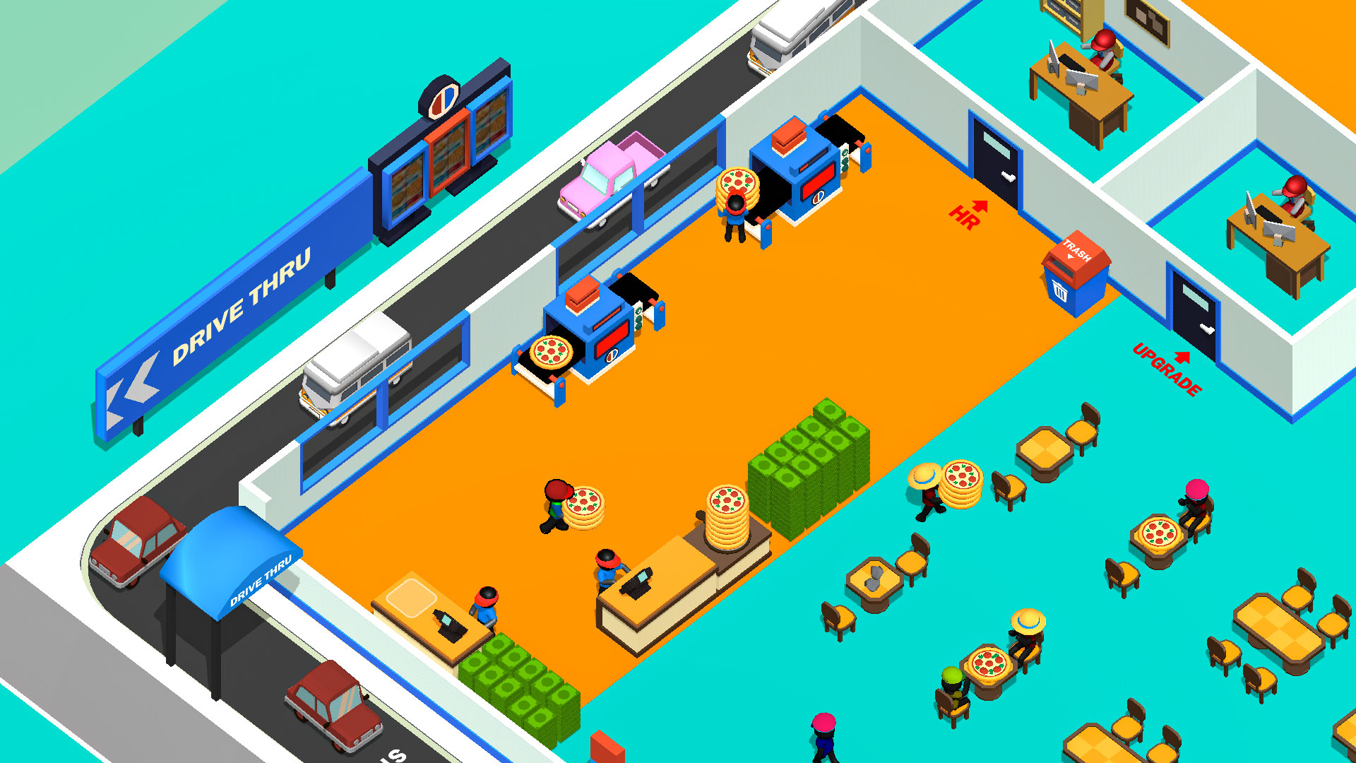Pizza Empire Food Place Restaurant Master: Idle Tycoon Fast-Food ...