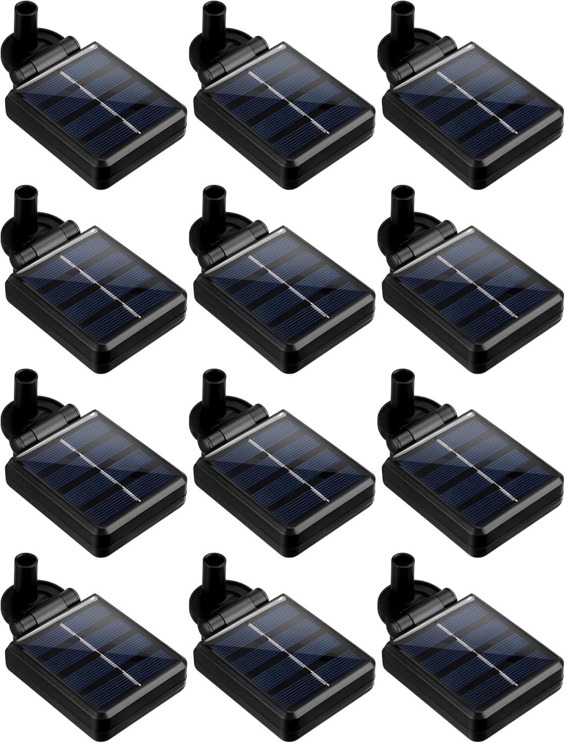Amazon.com: Tellegloww 12 Pcs Replacement Solar LED Light Parts 1.2V ...