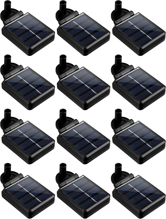 Amazon.com: Tellegloww 12 Pcs Replacement Solar LED Light Parts 1.2V ...