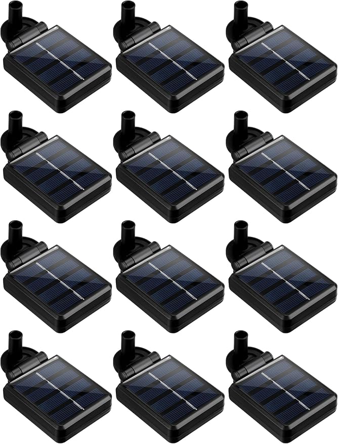 Amazon.com: Tellegloww 12 Pcs Replacement Solar LED Light Parts 1.2V ...