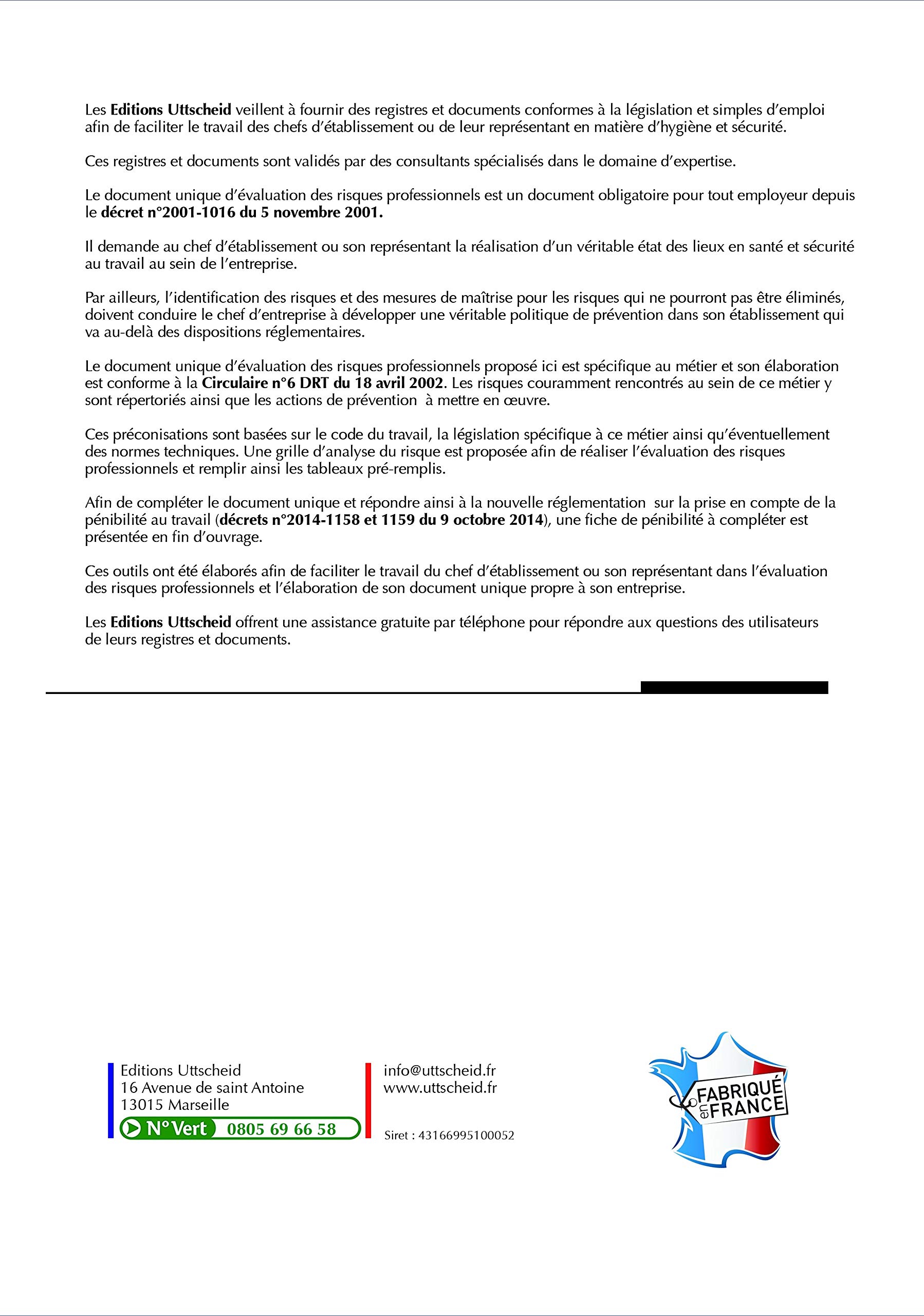 Evaluation Risques Metier Nettoyage Document Unique Risques ...
