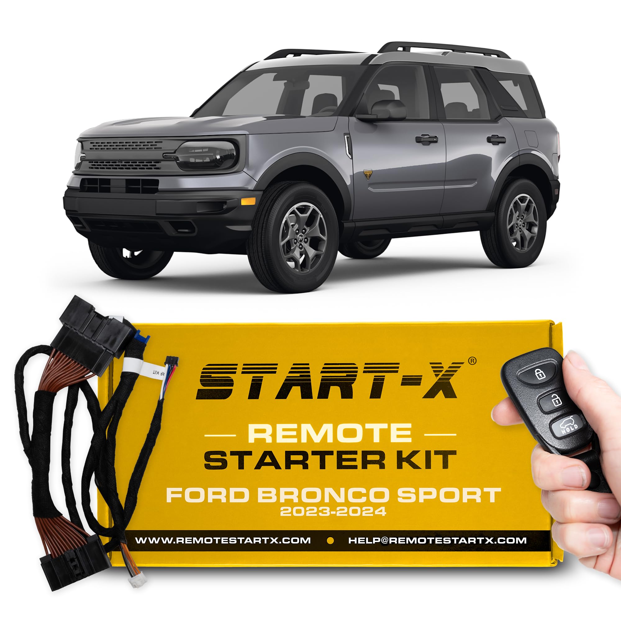 Amazon.com: Start-X Plug N Play Remote Starter Kit for Ford Bronco ...