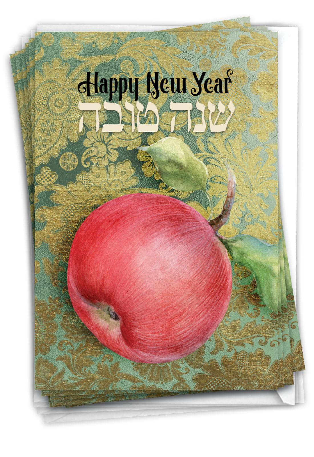 Amazon.com : NobleWorks - 36 Rosh Hashanah Greeting Cards Bulk Box Set ...