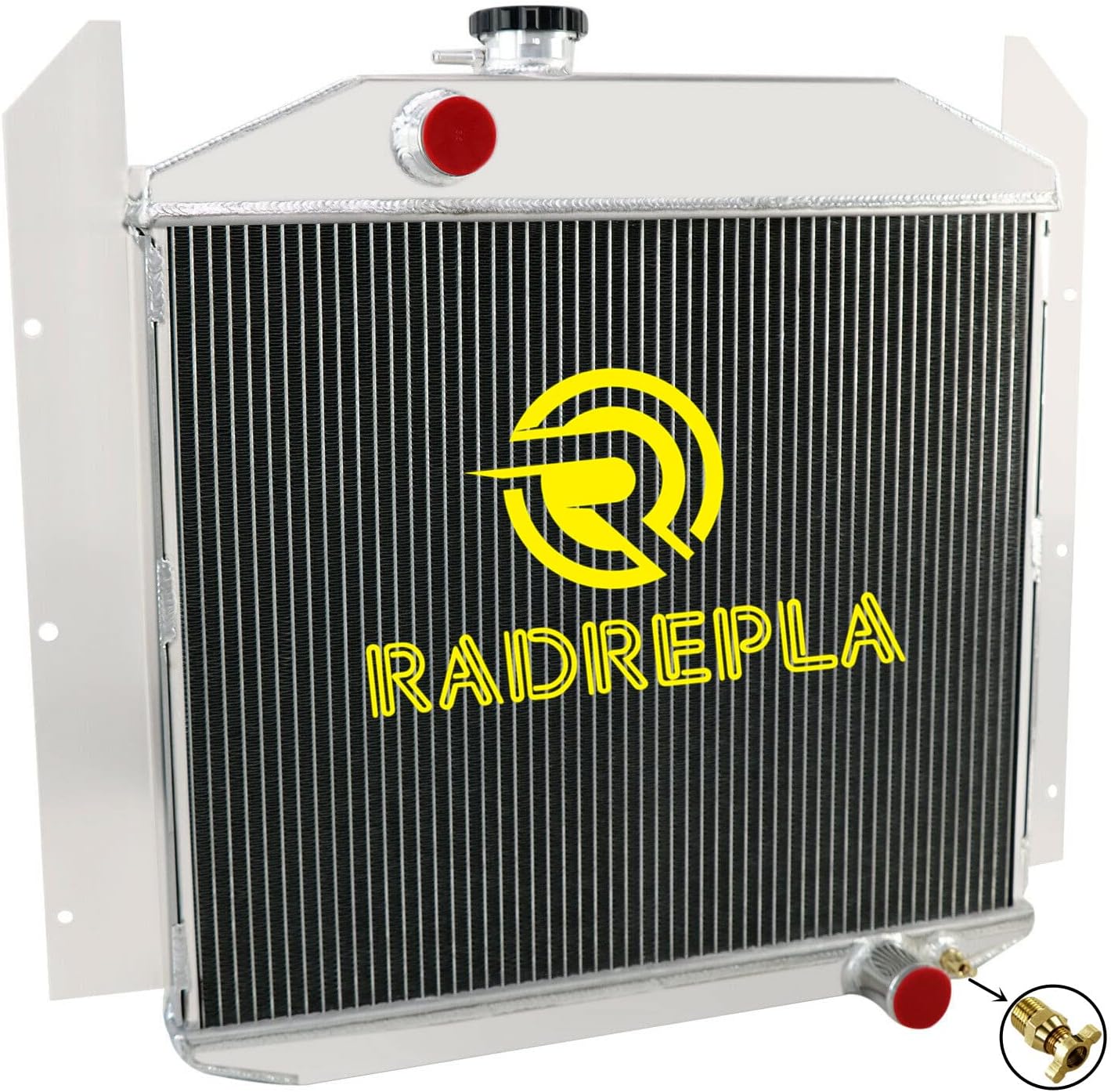 Amazon.com: RADREPLA 3 Row Radiator For 1949-1952 Studebaker 2R6/2R11 ...