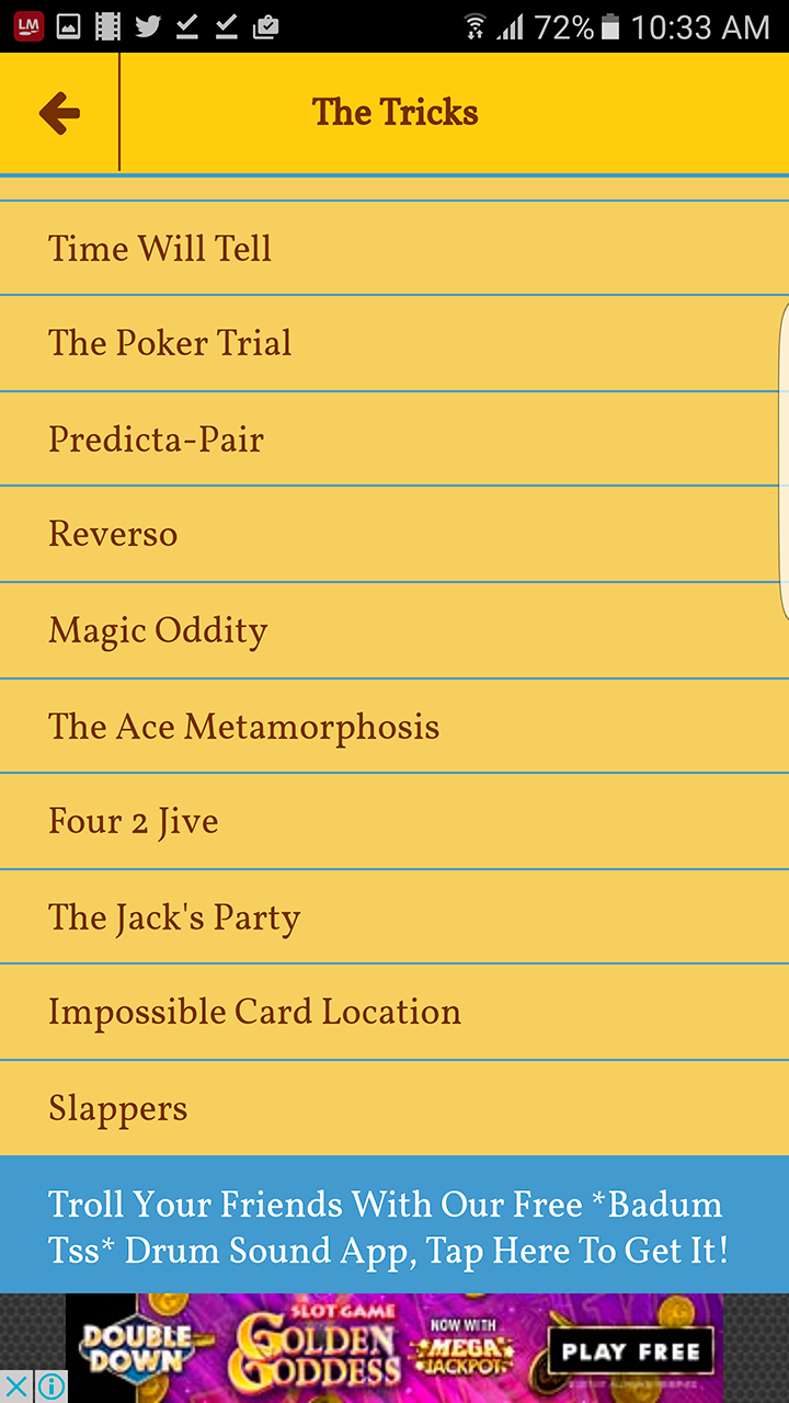 Card Magic Tricks Revealed - Cool Card Trick Secrets Vol 1-Amazonアプリストアのアプリ