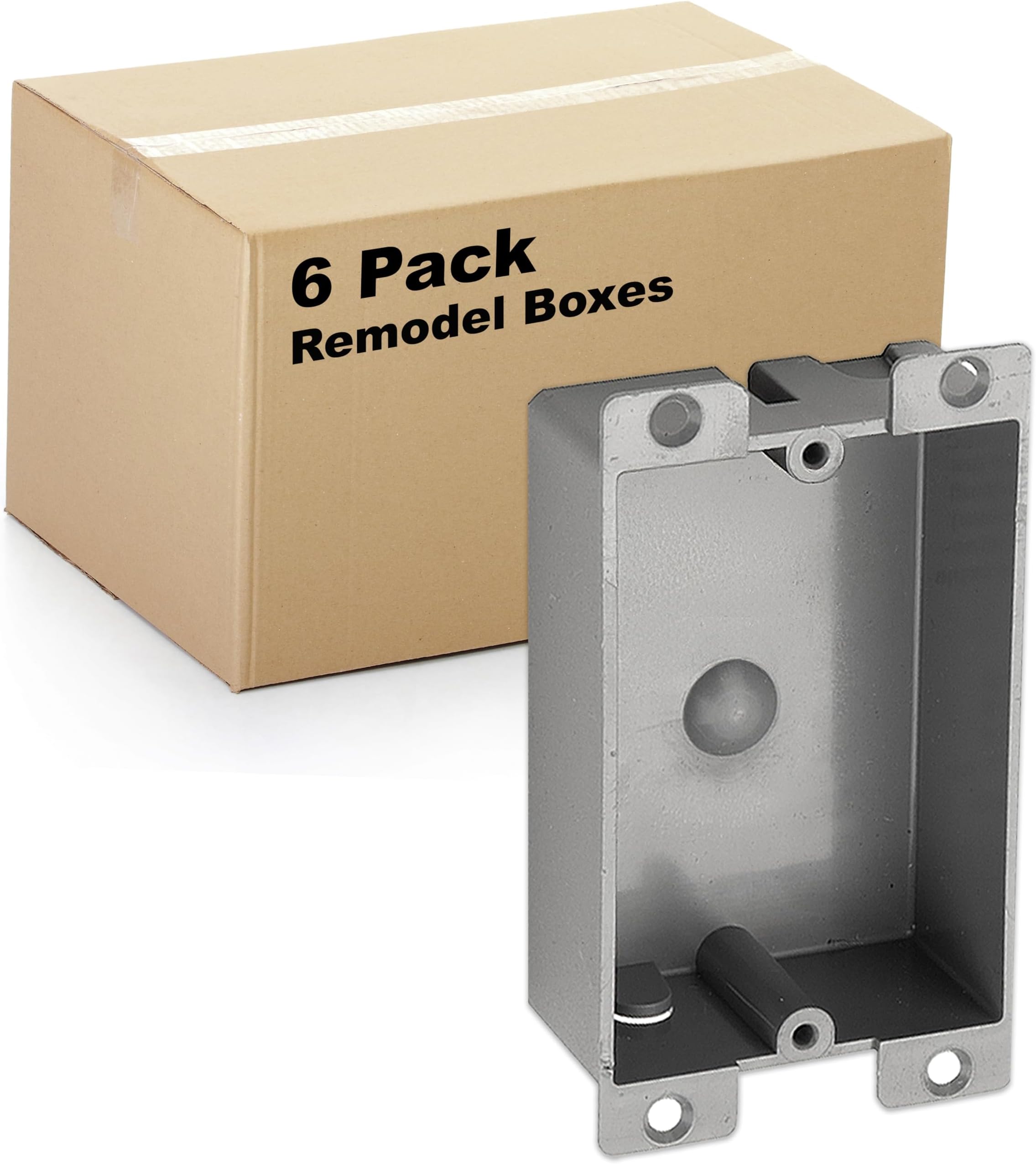 Carlon Lamson & Sessons B108B-UPC Single Gang Shallow Switch & Outlet ...