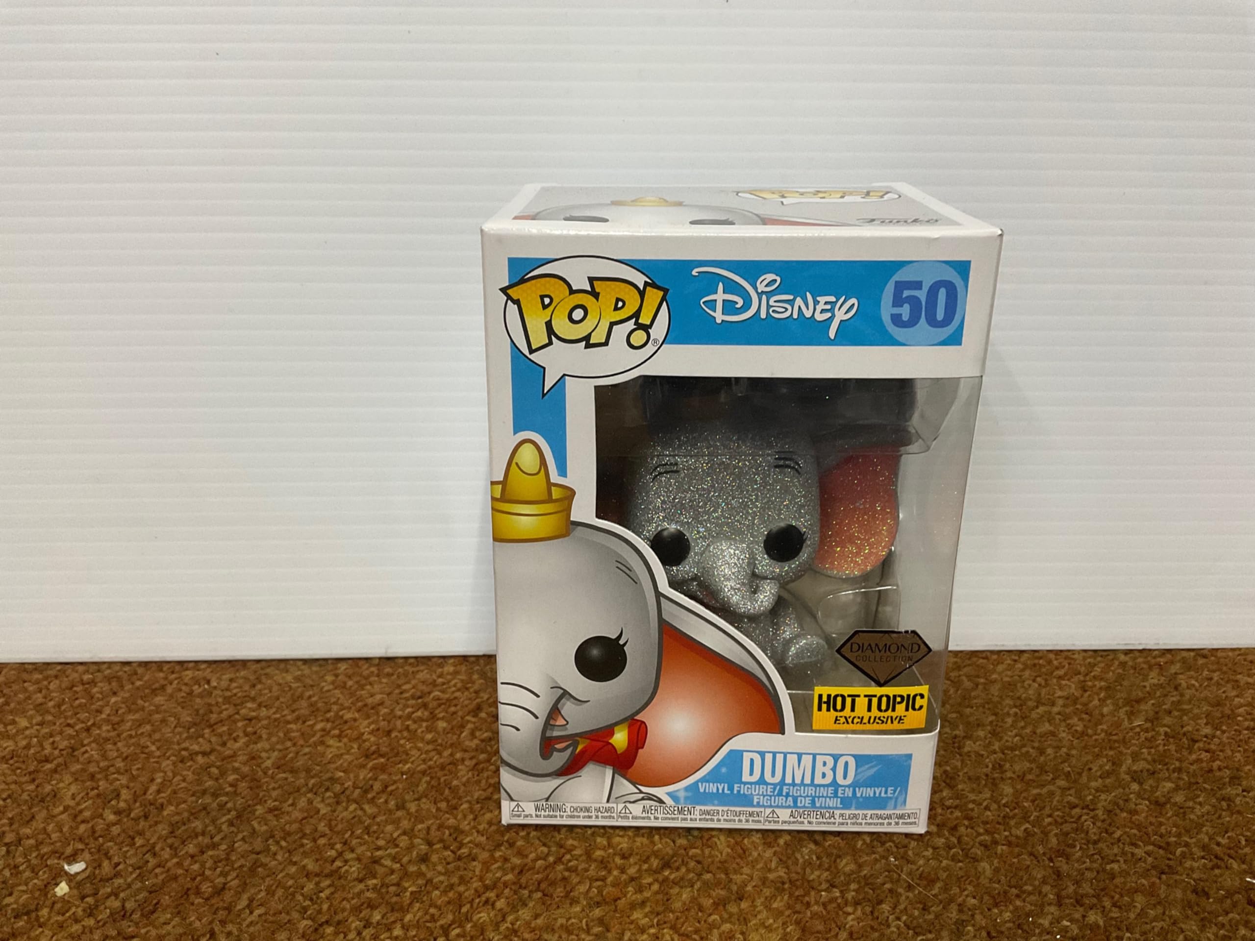 Amazon.com: Funko Pop! Disney Dumbo #50 (Diamond Collection) : Toys & Games