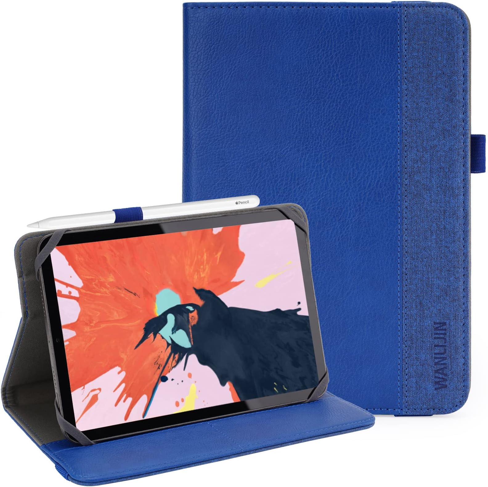 Amazon.com: WANLIJIN Universal Tablet Case, Protective Cover Stand ...