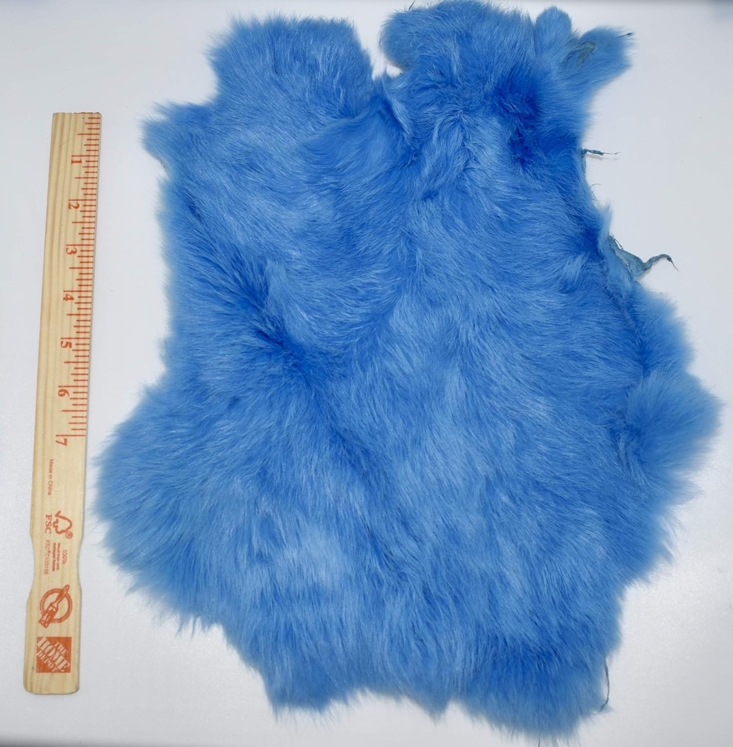 Amazon.com: Quality Craft Grade Dyed Blue Rabbit Pelt