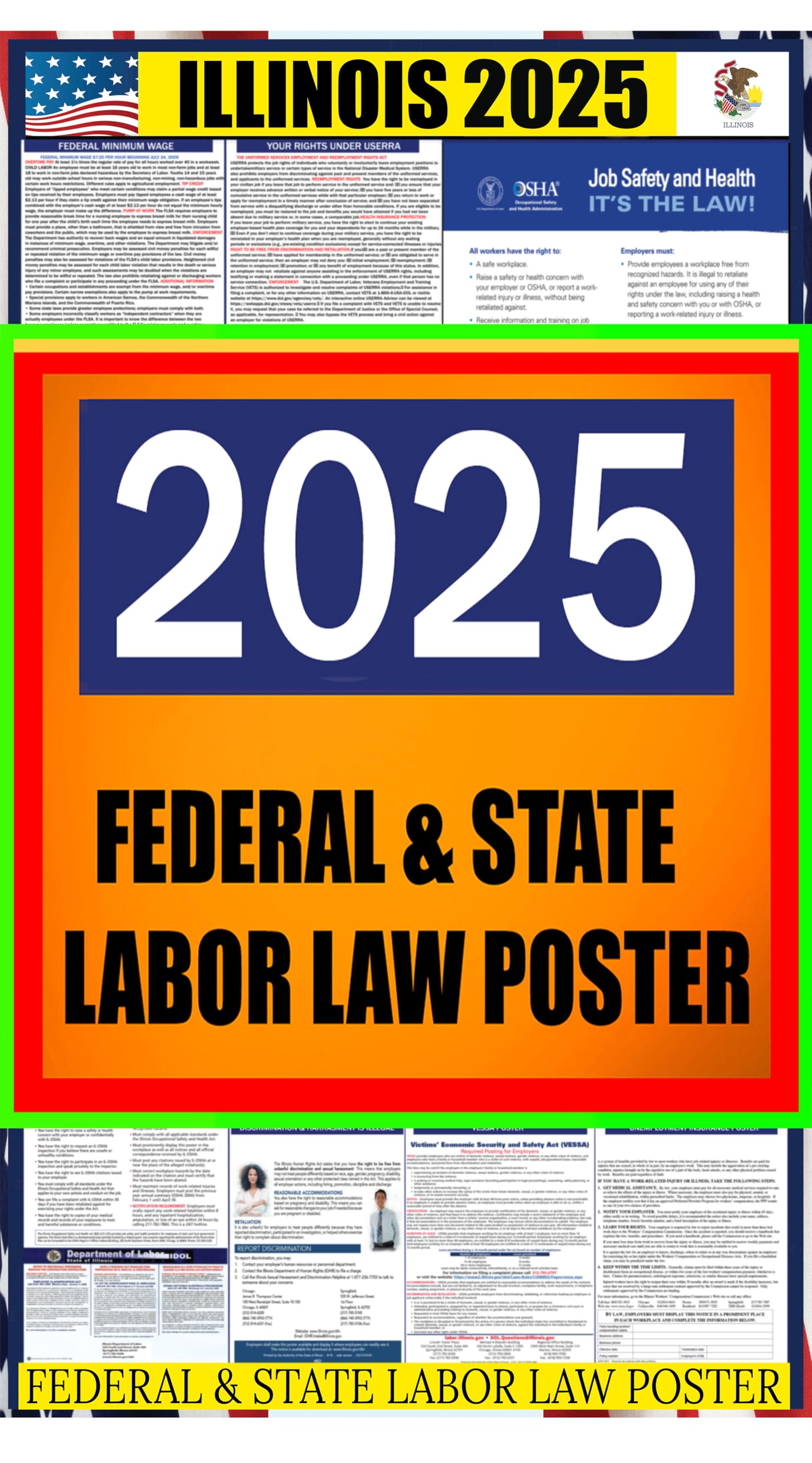 Illinois Labor Law Posters Printable