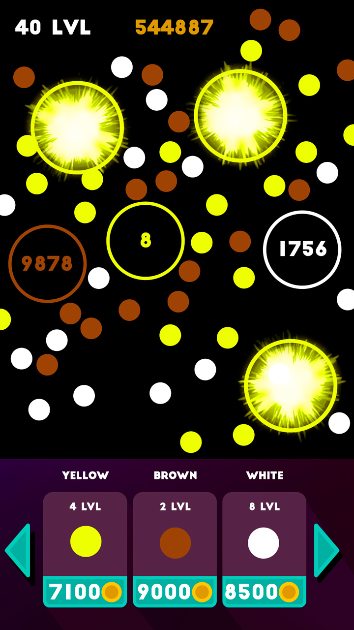Colored Circles - Rushing Craze Clicker - App on Amazon Appstore