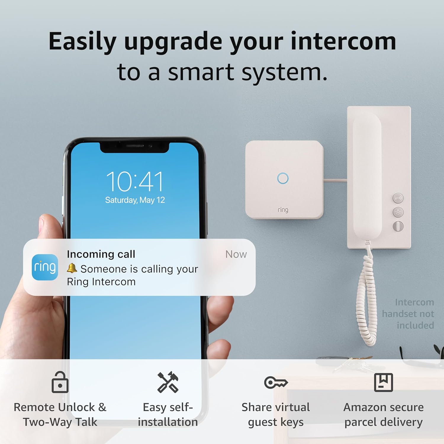 Ring Intercom by Amazon | Upgrade Your Intercom to a Smart System with ...