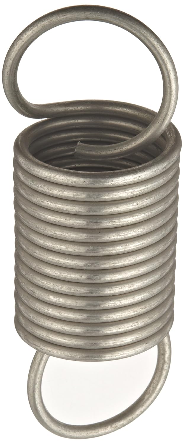 Associated Spring Raymond T43340 Extension Spring, 302 Stainless Steel ...