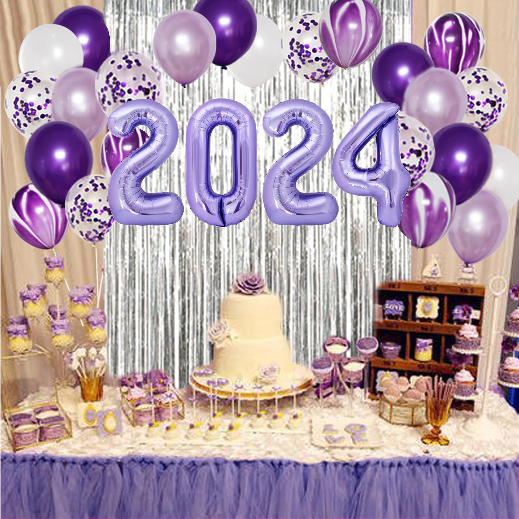 Purple Graduation Party Supplies