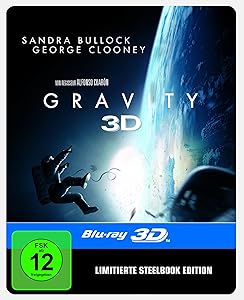 Gravity Steelbook (2D/3D) (exklusiv bei Amazon.de) [3D Blu-ray] [Limited Edition] | Amazon.com.br