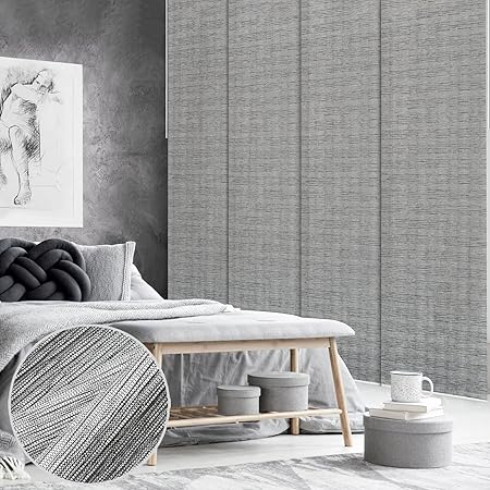 Amazon.com - GoDear Design Deluxe Adjustable Sliding Panel Window Blind ...