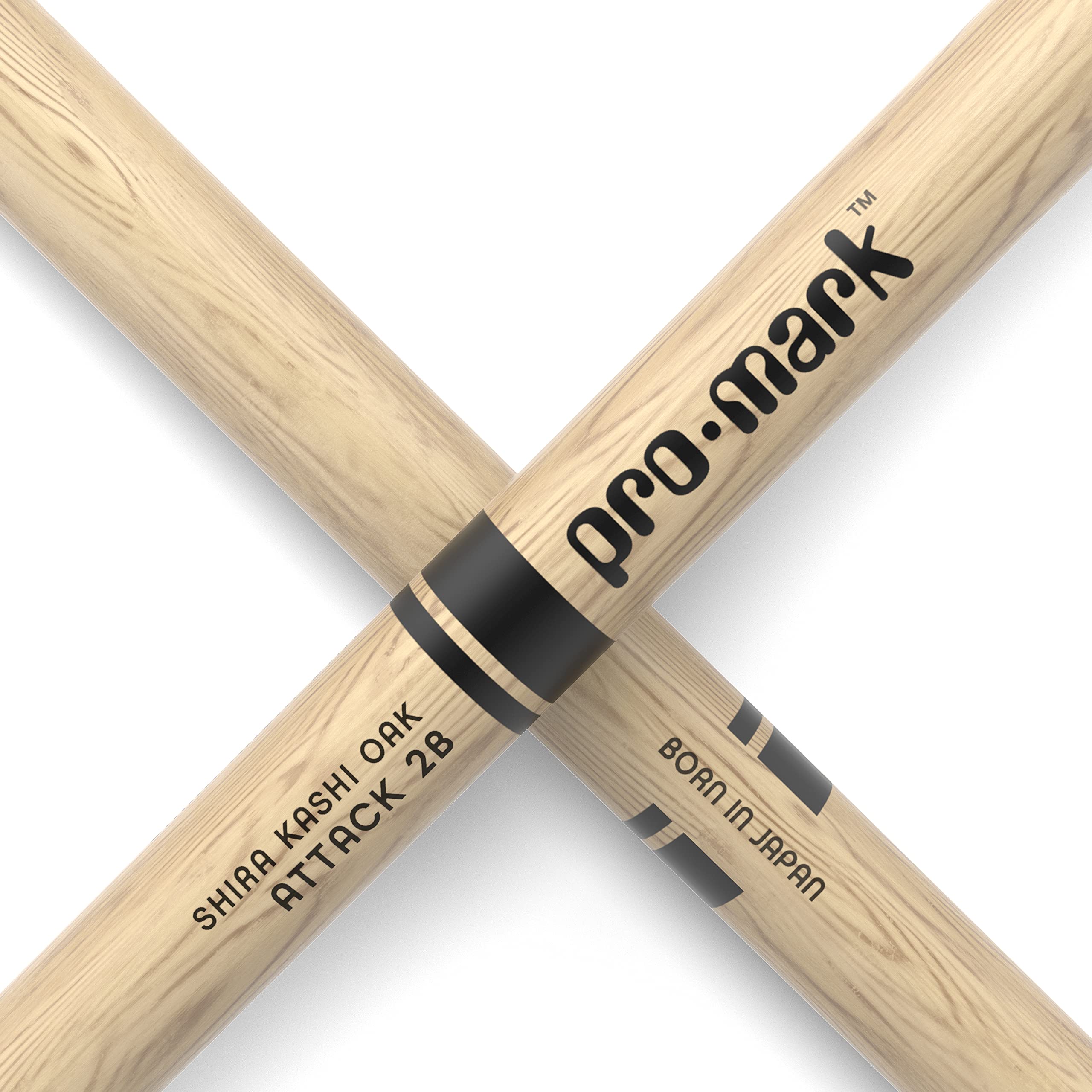 Snapklik.com : ProMark Drum Sticks - Classic Attack 2B Shira Kashi Oak ...