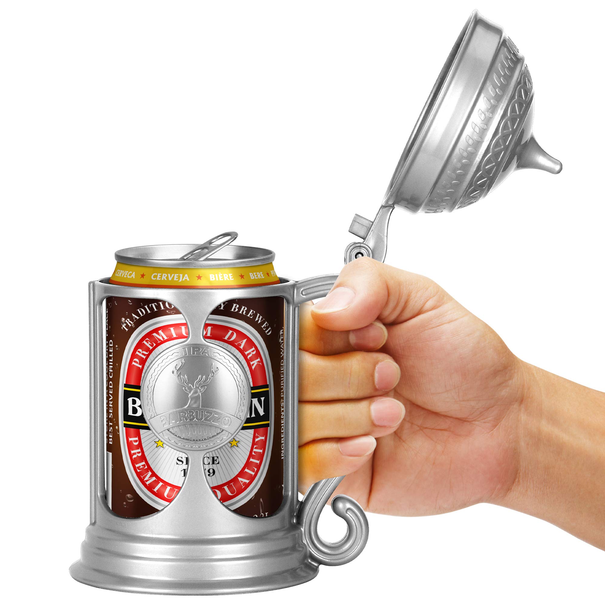 Amazon.com | Funwares Brew Stein Can Holder – Transforms Any Can into a ...