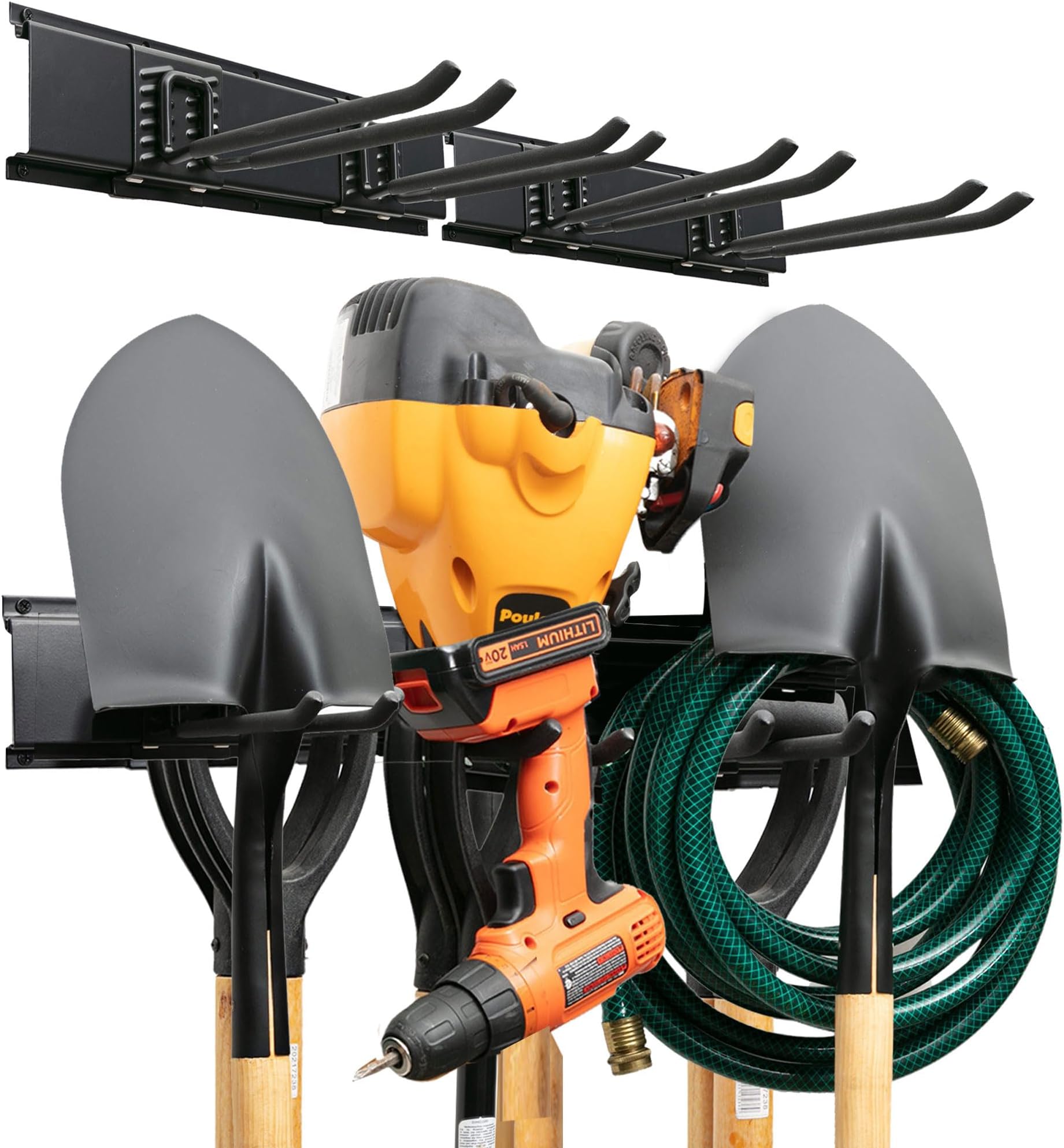 Amazon.com: TIDYME Garage Tool Organizer Wall Mount - Sturdy Storage ...