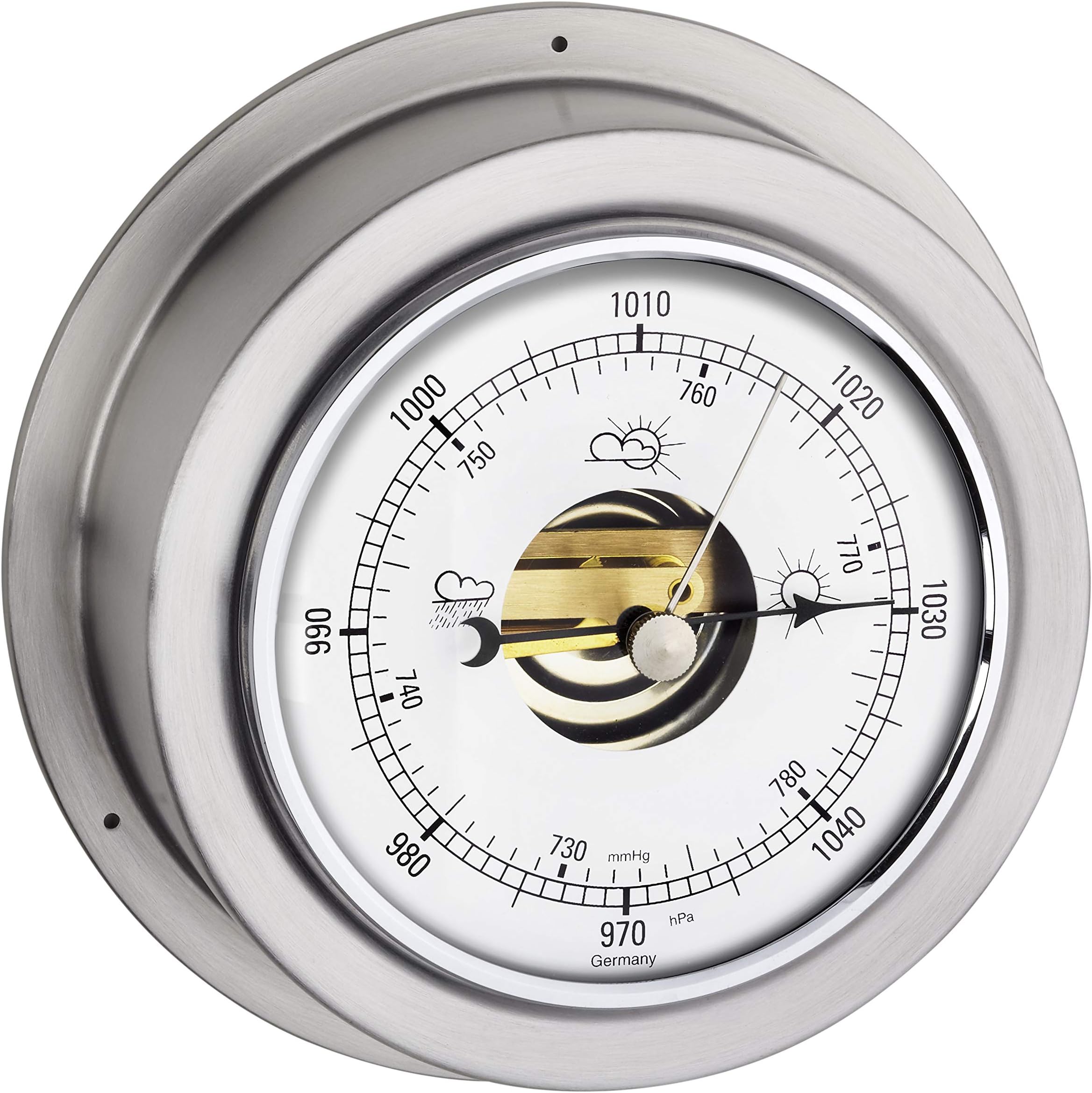 TFA Dostmann GOETHE Barometer, 29.2000.01, zur lokalen Wettervorhersage ...