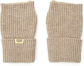 UNDERCONTROL Gold Label Cashmere Wool Blend Soft Touch Thumb Hole Fingerless Wrist Cuff Short ...